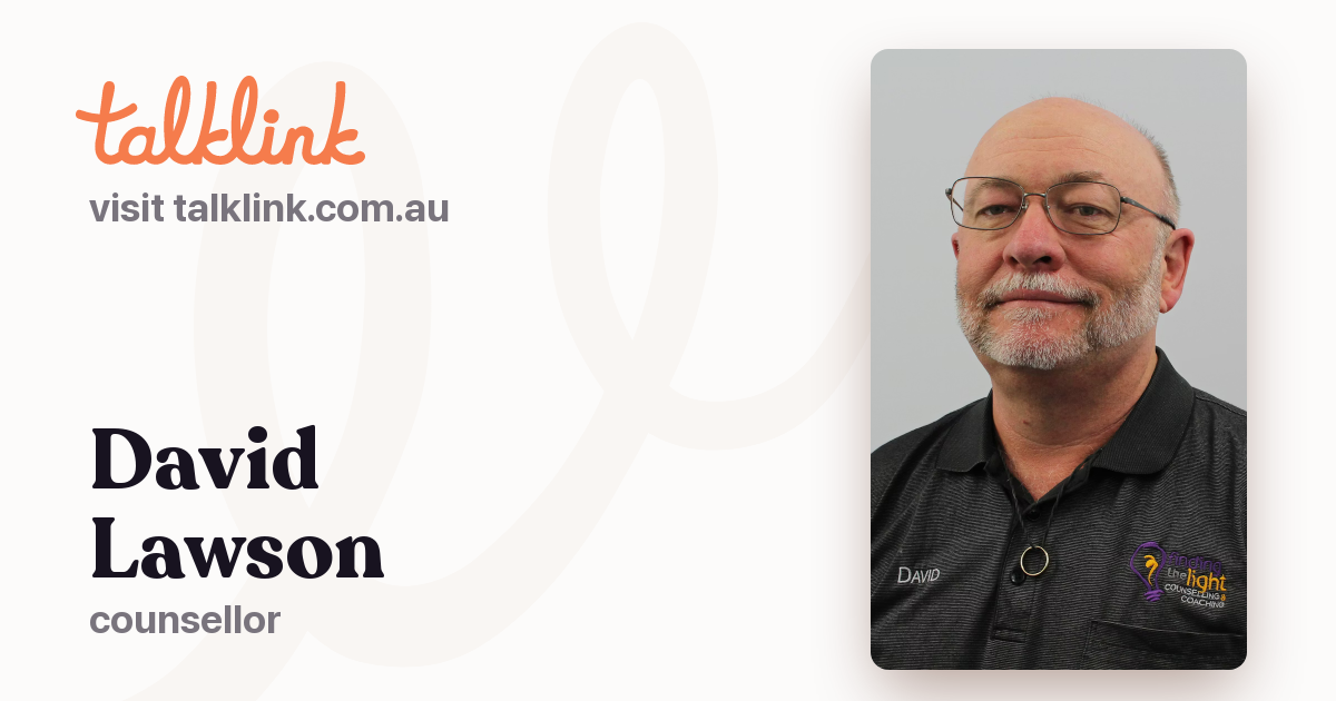 David Lawson - Counsellor | talklink