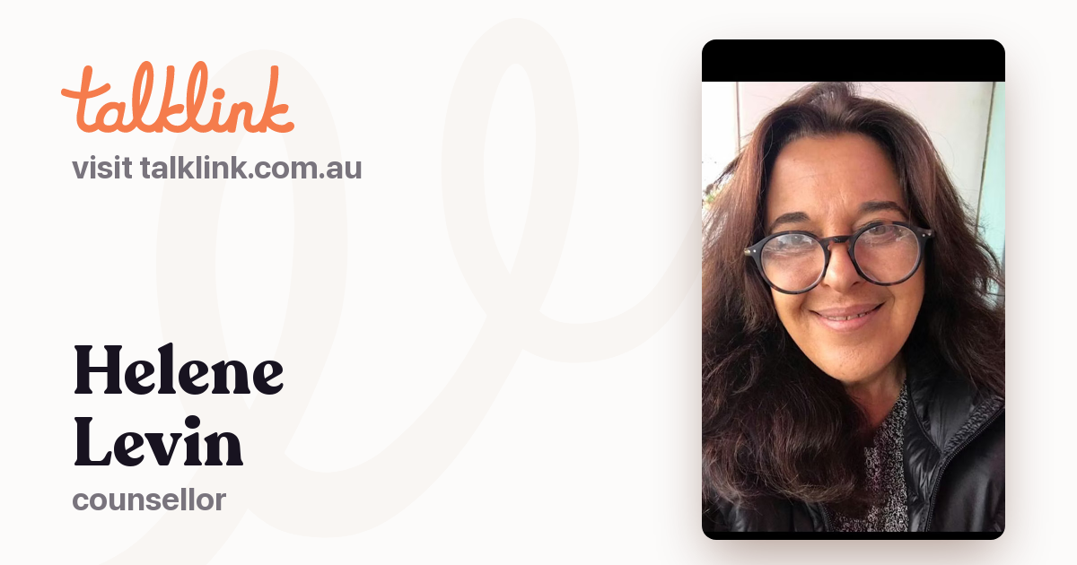 Helene Levin - Counsellor | talklink
