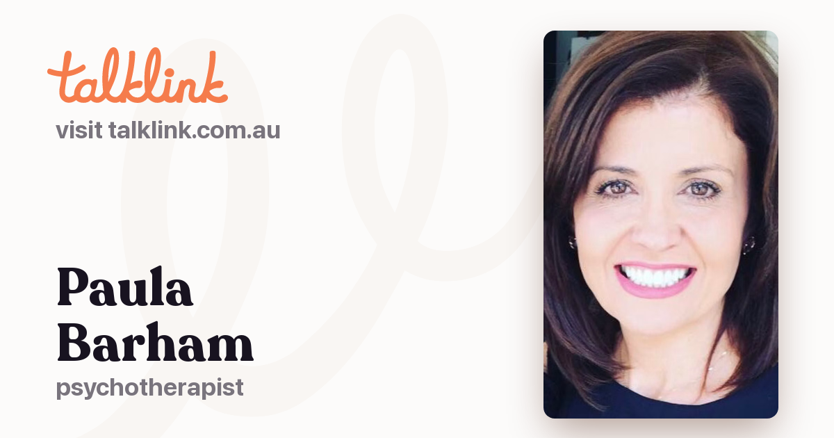 Paula Barham - Psychotherapist | talklink